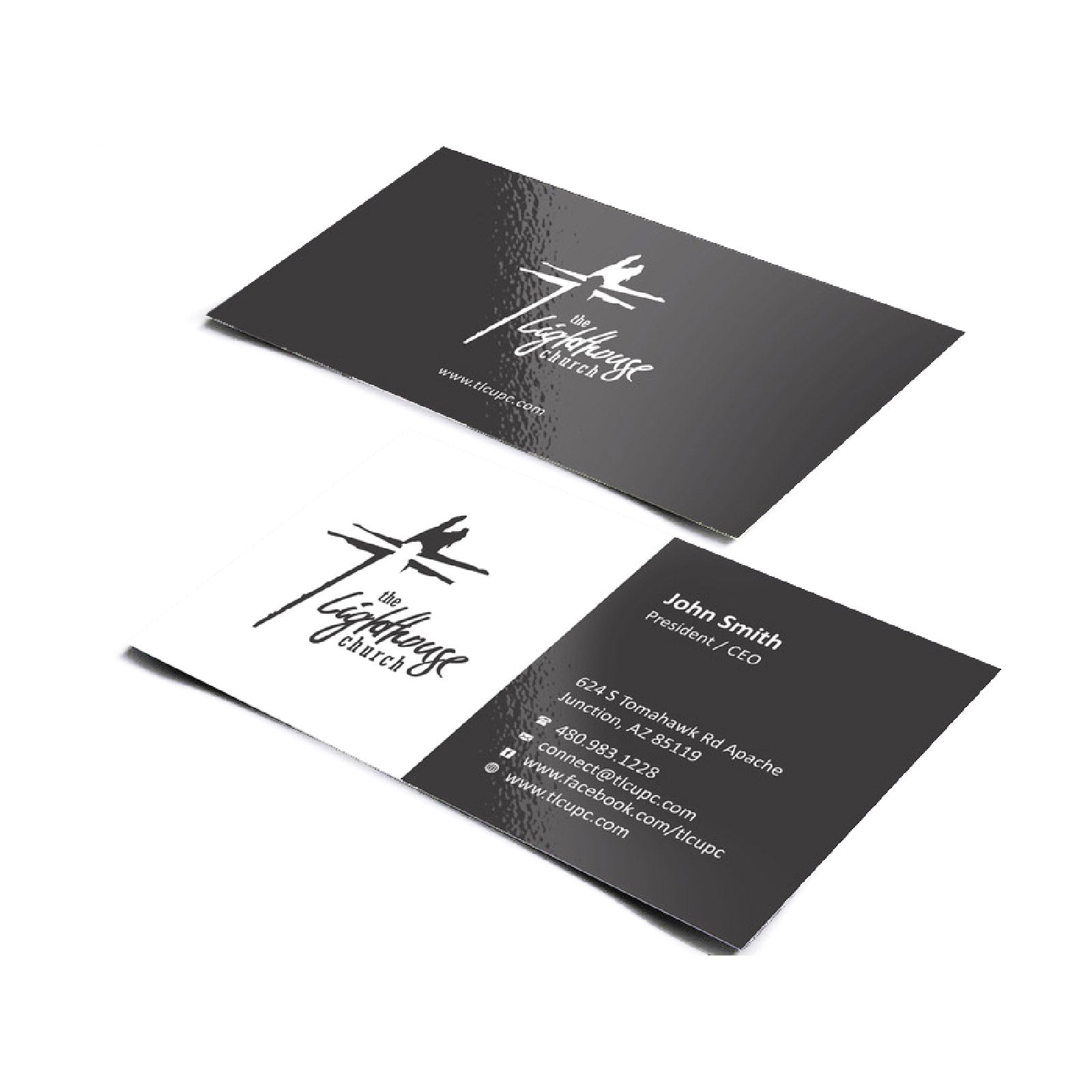 Gloss Laminated Business Cards | Zoom Printing USA