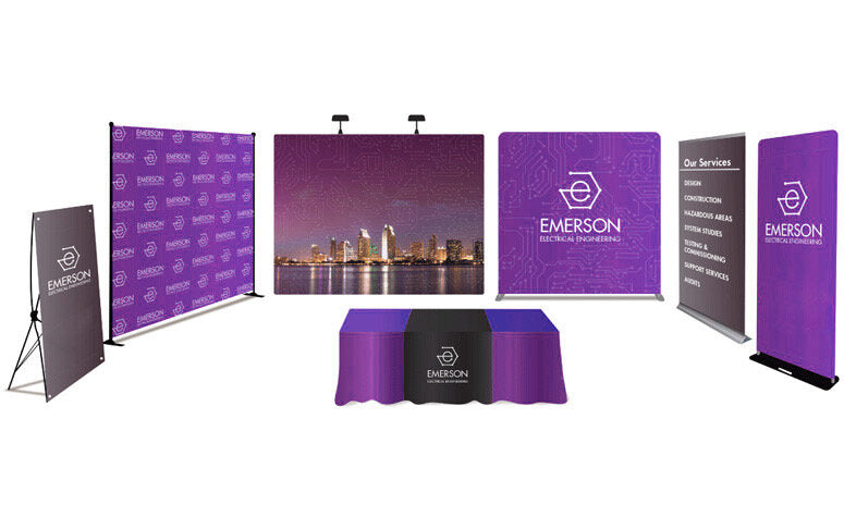 Custom Booth Display Printing - Trade Show Displays - Zoom Printing
